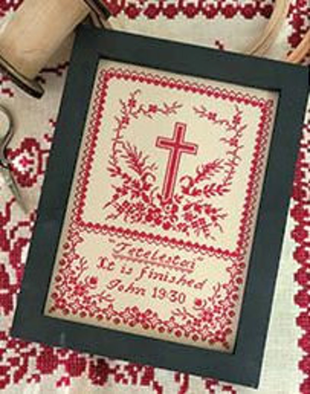 Tetelestai by Quaint Rose Needle Arts Counted Cross Stitch Pattern ...