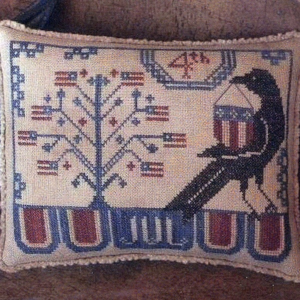 Threadwork Primitive Cross Stitch - Etsy