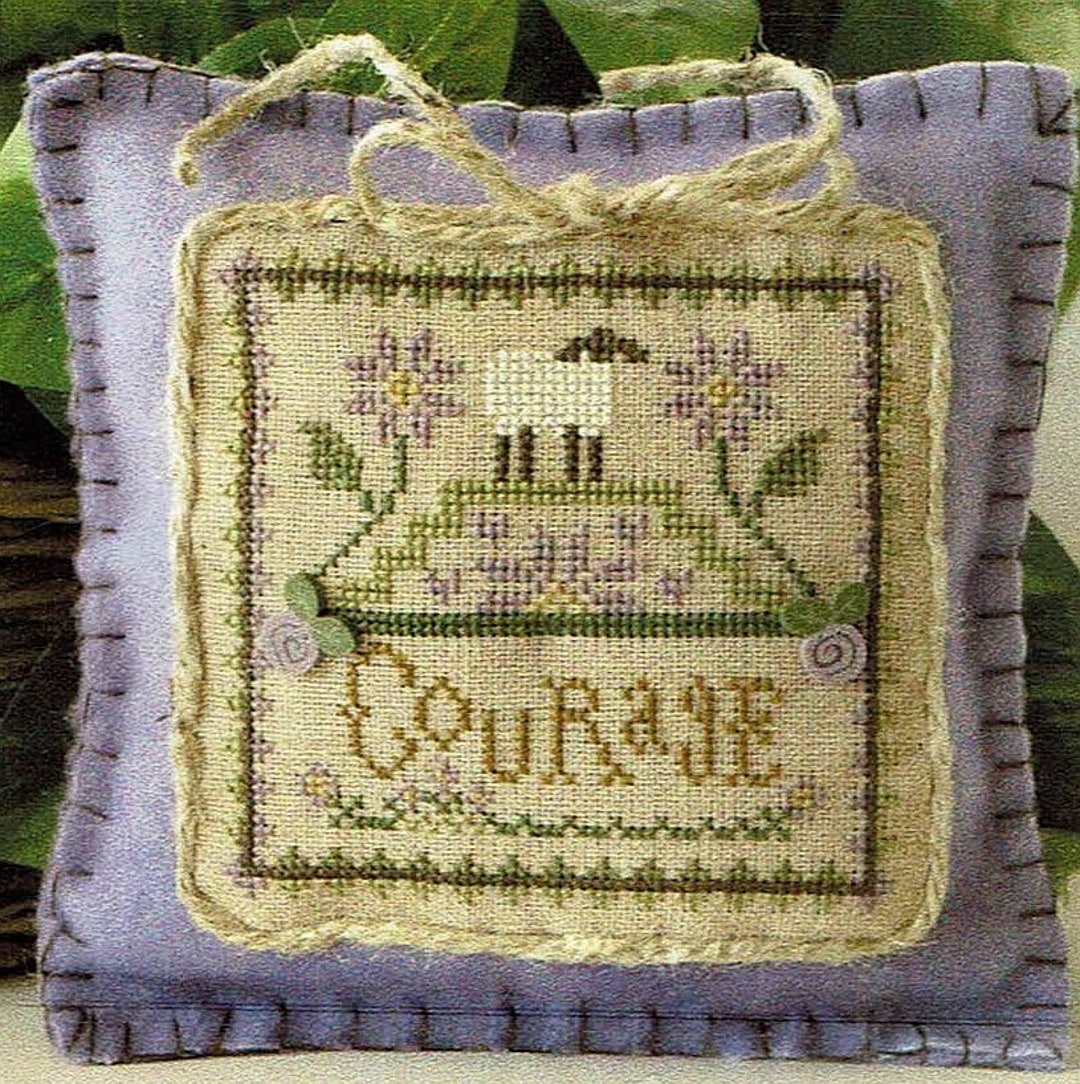 Courage - Little Sheep Virtues by Little House Needleworks Counted ...