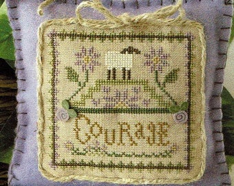 Peace Little Sheep Virtues by Little House Needleworks Counted Cross ...