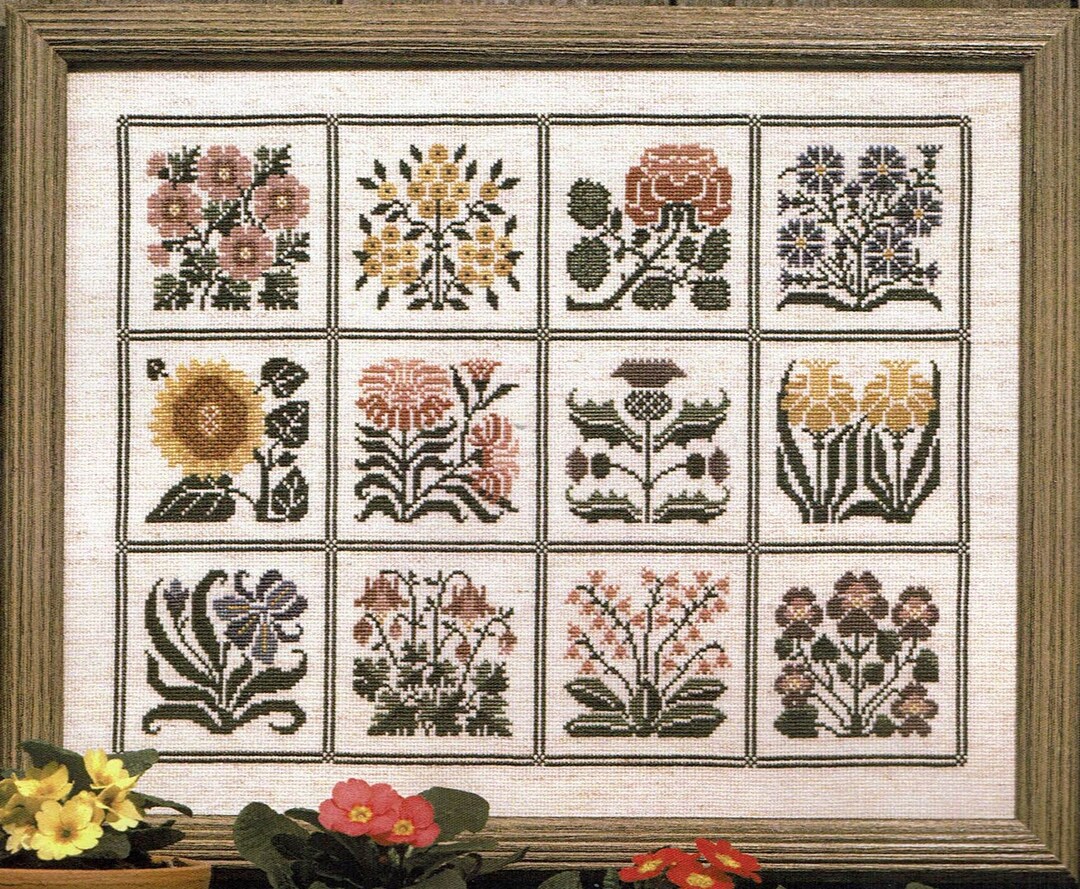 Prairie Garden by Prairie Schooler Counted Cross Stitch Pattern/chart ...