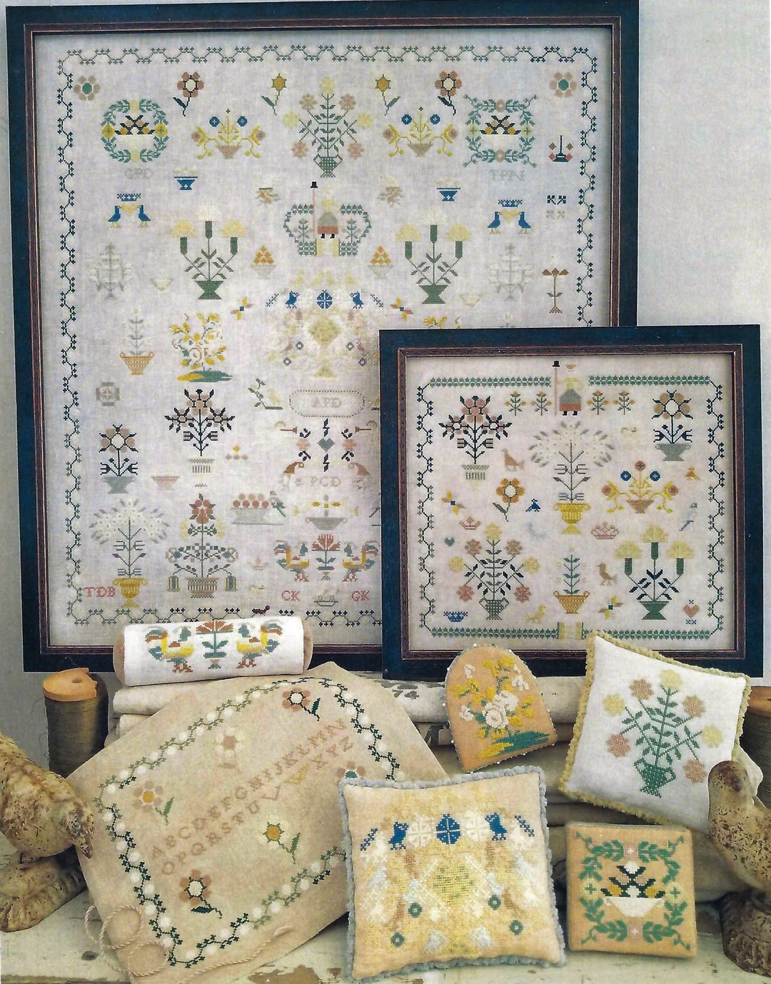 Dutch Sampler Collection by Hello From Liz Mathews Cross Stitch Pattern ...