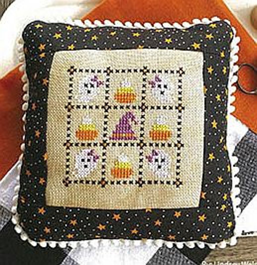 October Nine Patch by Primrose Cottage Counted Cross Stitch Pattern ...