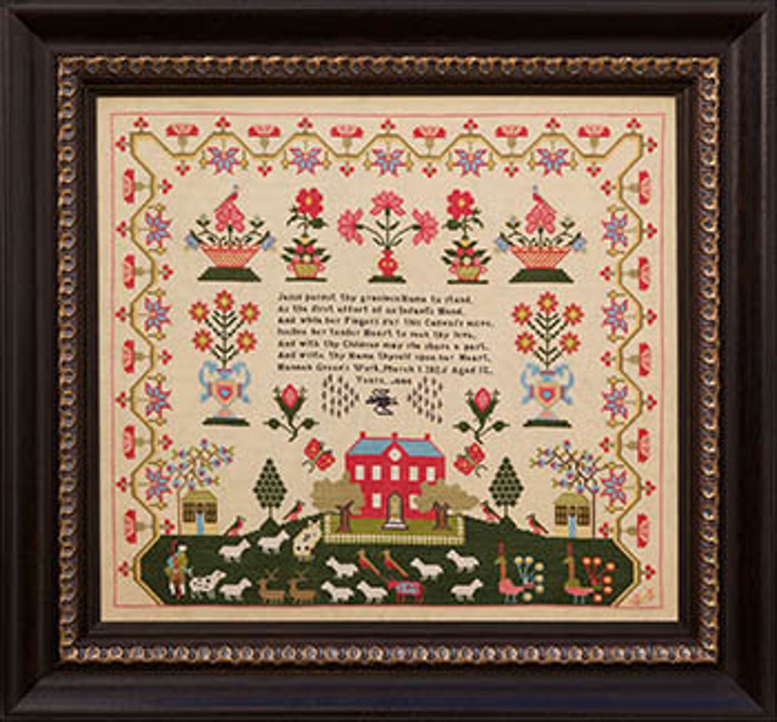 Hannah Green 1826 by Hands Across the Sea Samplers Counted Cross Stitch ...