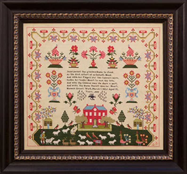 Hannah Green 1826 by Hands Across the Sea Samplers Counted Cross Stitch ...