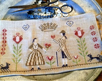 Counted Cross Stitch Pattern Toil and Trouble Cross Stitch