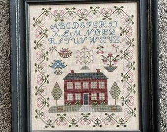 Emily Bronte Sampler by Moira Blackburn Counted Cross Stitch Pattern ...