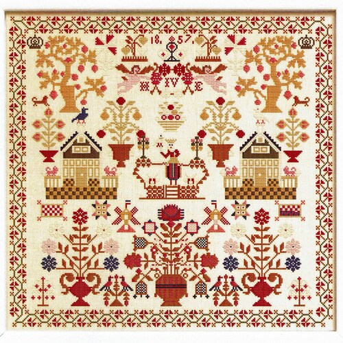 Sampler Cove Double Dutch Cross Stitch Pattern - Etsy