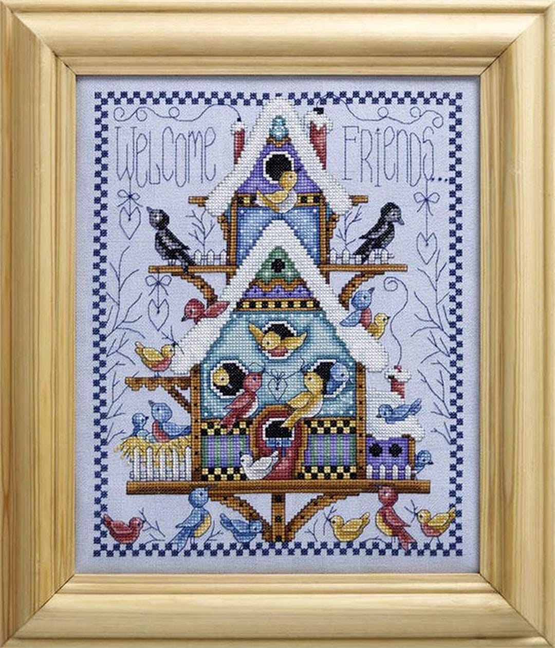 Winter's Welcome by Joan Elliott Design Counted Cross Stitch Pattern ...