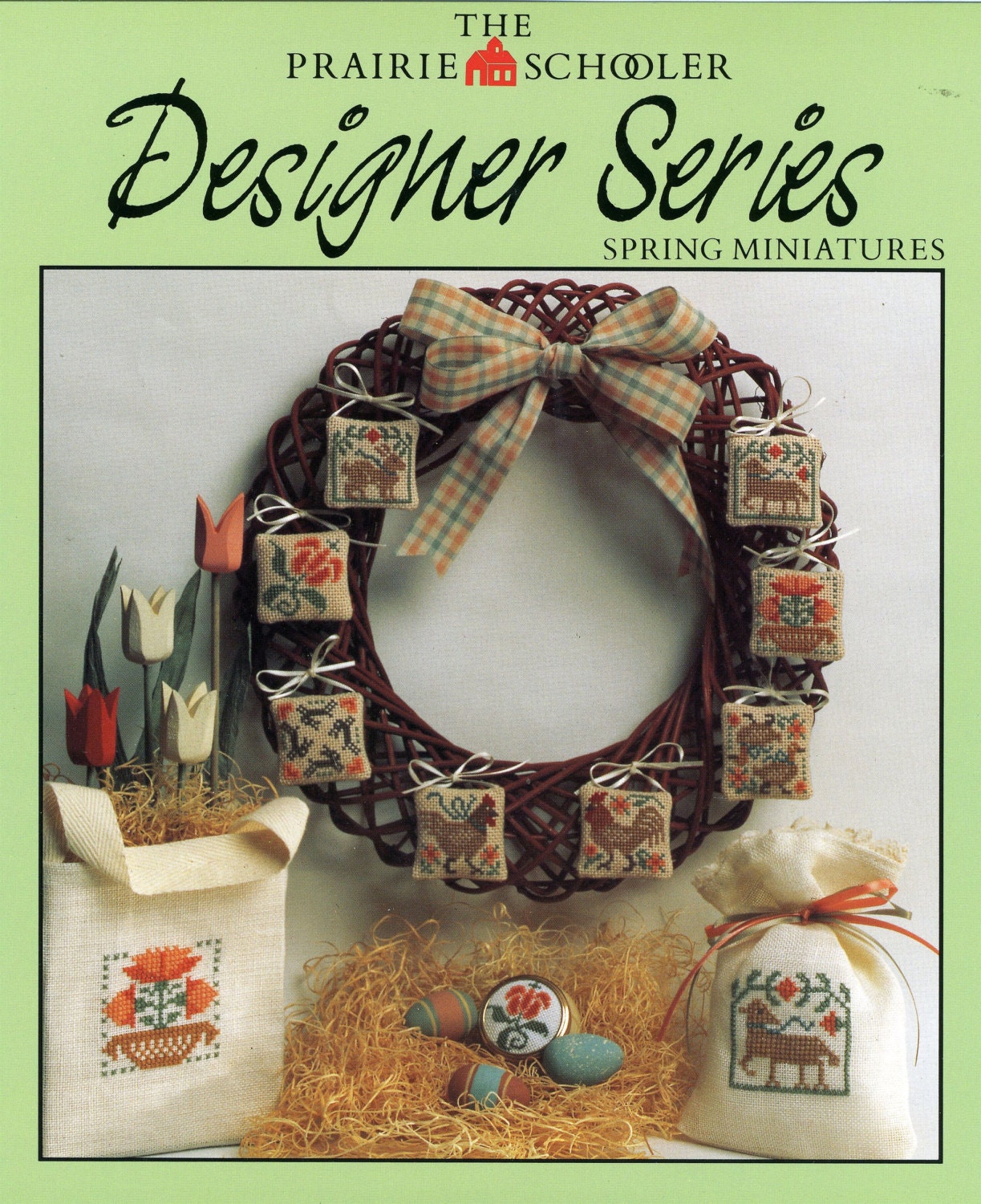 Spring Miniatures by Prairie Schooler Counted Cross Stitch Pattern ...
