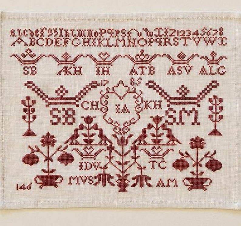 Antje Meester 1785 - an Amsterdam Orphanage Sampler by Modern Folk ...
