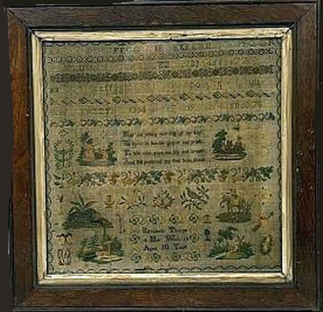 Elizabeth Thorpe 1850 by From the Heart Counted Cross Stitch Pattern ...