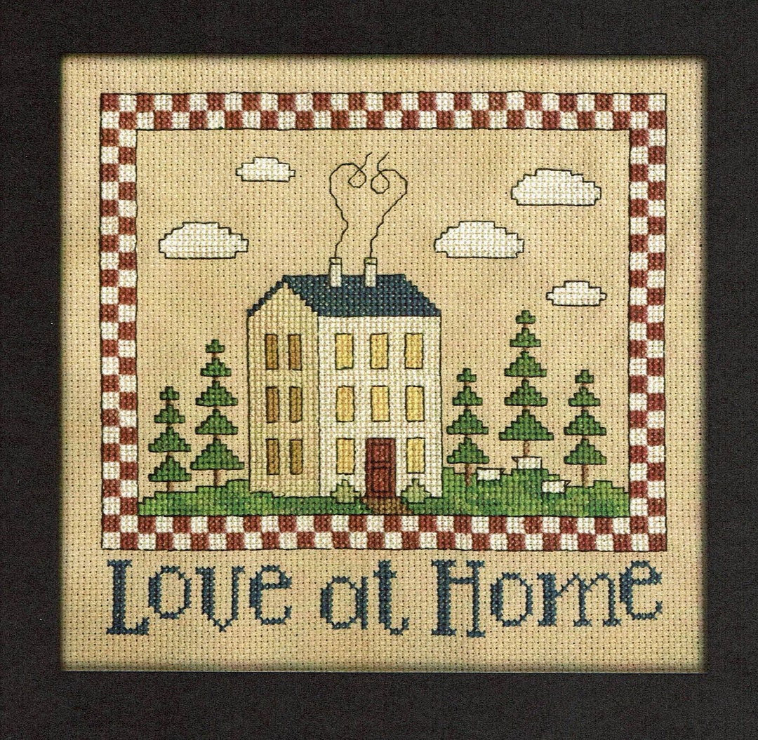 20% OFF Love at Home by Carousel Charts Counted Cross Stitch Pattern ...