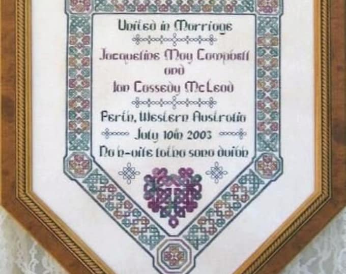 Celtic Wedding Sampler by Dinky-dyes Counted Cross Stitch Pattern/chart ...