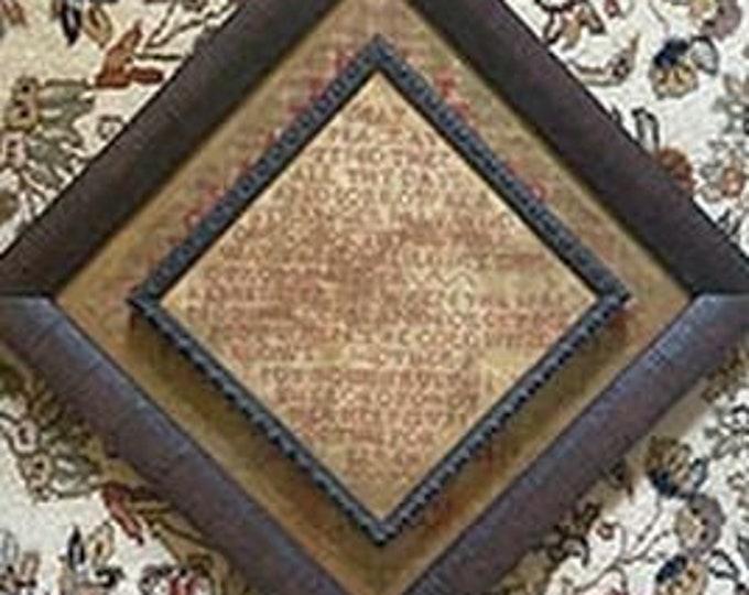 NEEDLEWORK PRESS sarah Stewart Hardman 1824 Counted Cross Stitch ...