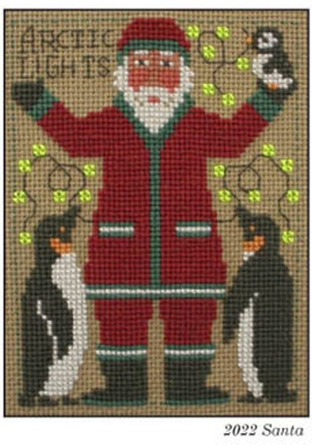 2022 Schooler Santa by Prairie Schooler Counted Cross Stitch Pattern ...