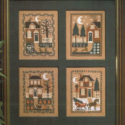Prairie Seasons by Prairie Schooler Counted Cross Stitch - Etsy