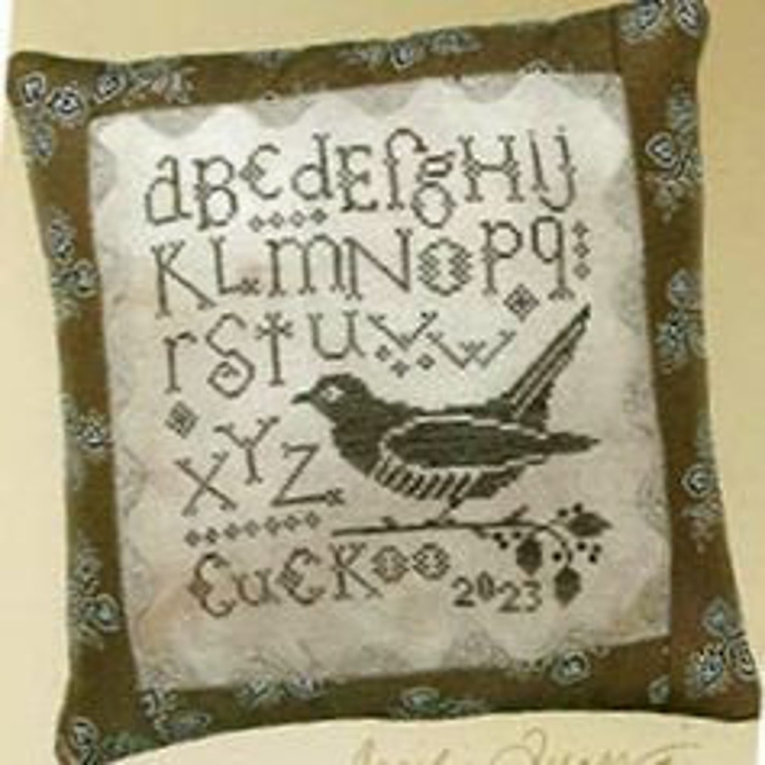 Cuckoo Bird Sampler (w/beads) by Heart in Hand Counted Cross Stitch ...