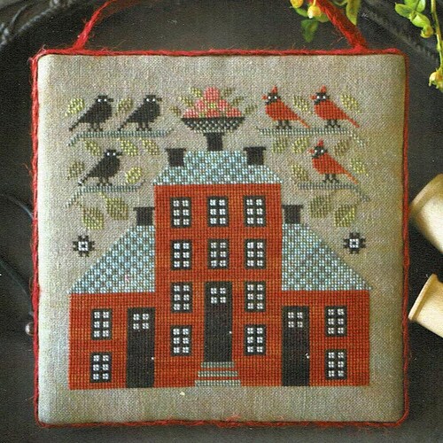 Mermaid Fraktur by Plum Street Samplers Counted Cross Stitch - Etsy