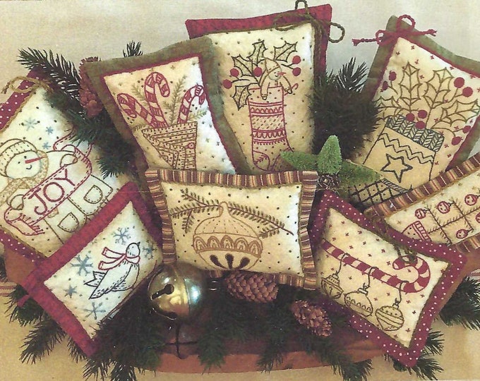 Scented Christmas Bowlies by Kathy Schmitz Needlework Pattern - Etsy
