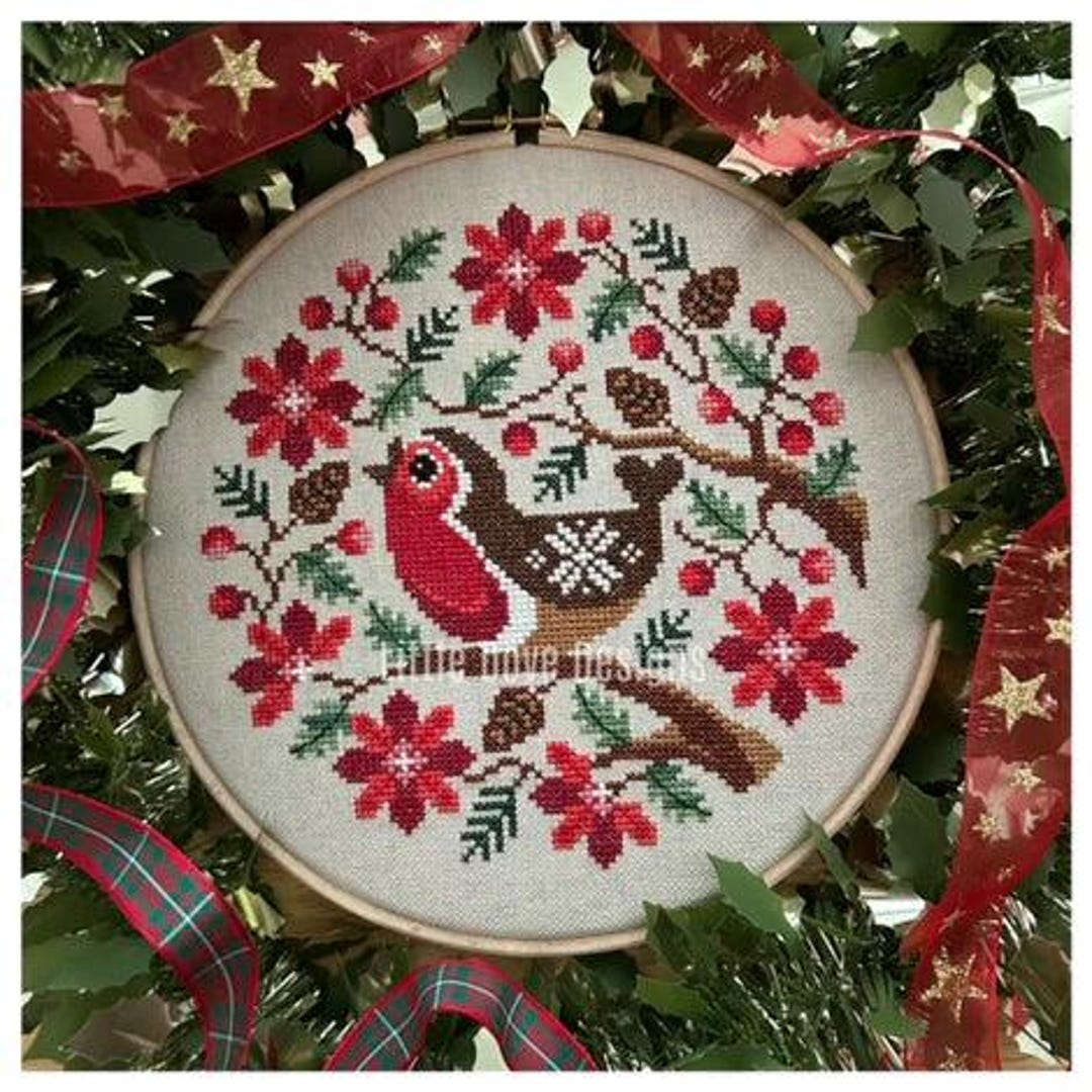 Robin Redbreast by Little Dove Designs Counted Cross Stitch Pattern/chart - Etsy