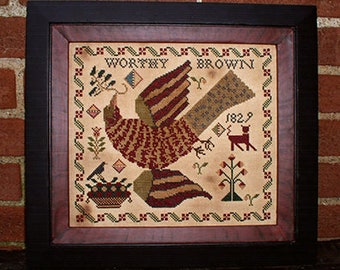 Hester Van Dorn Reproduction Sampler by Carriage House Samplings ...