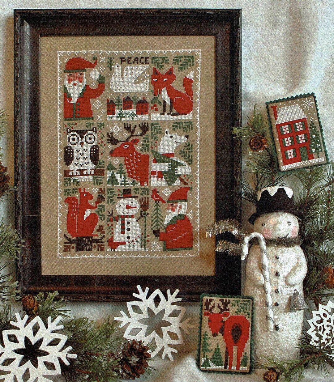 Evergreen by Prairie Schooler Counted Cross Stitch Pattern/chart - Etsy