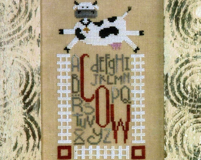 Cow by Bent Creek Counted Cross Stitch Pattern/chart - Etsy