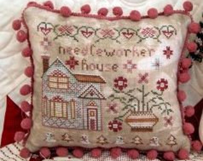 Needleworker House by Pansy Patch Quilts and Stitchery Pattern/chart - Etsy