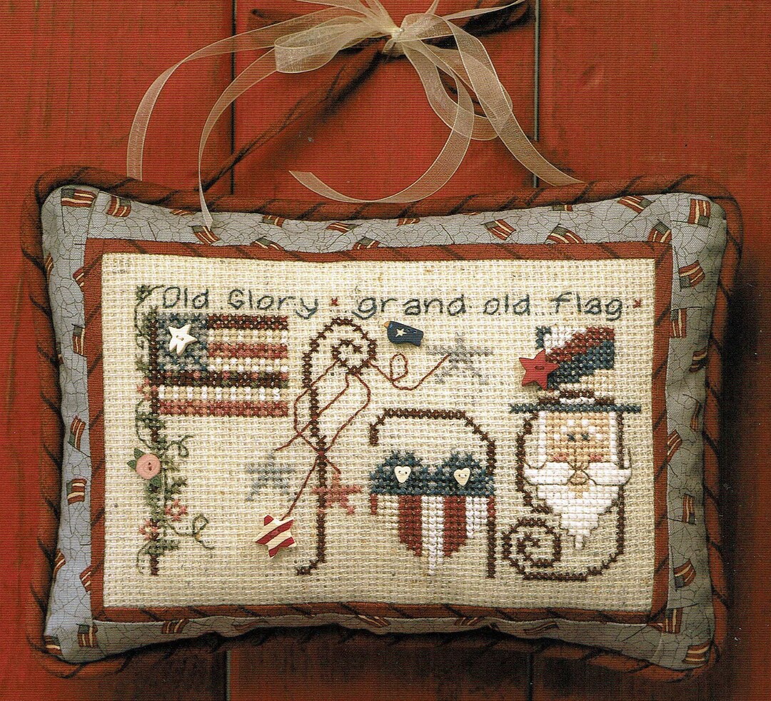 Flag by Shepherd's Bush Counted Cross Stitch Pattern/chart - Etsy