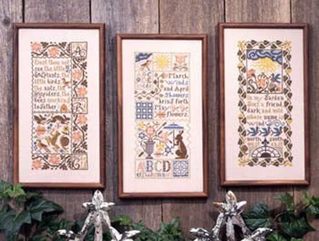 Spring Samplers by Prairie Schooler Counted Cross Stitch Pattern/chart ...