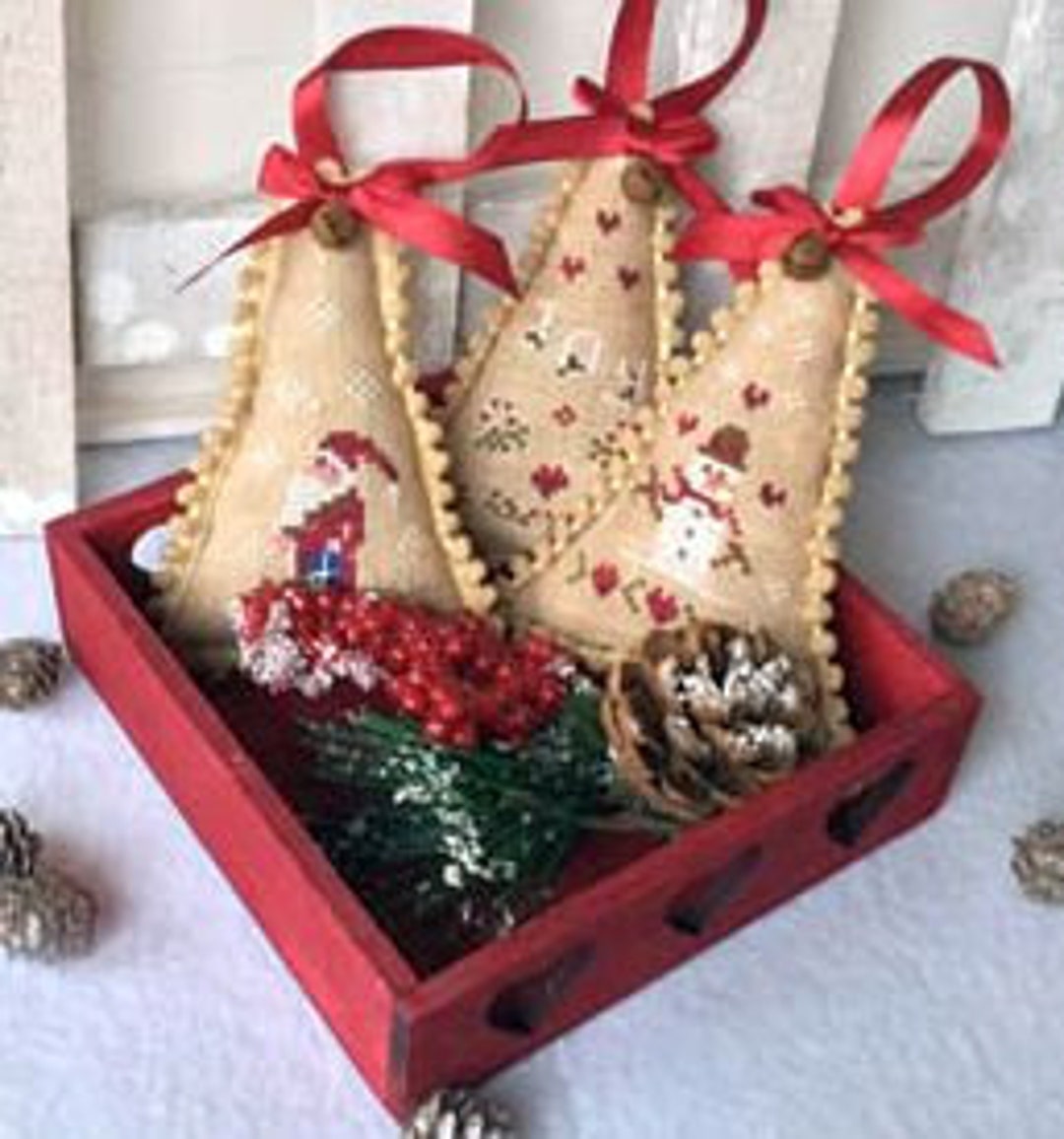 Christmas Trees Ornaments by MTV Designs Counted Cross Stitch Pattern ...