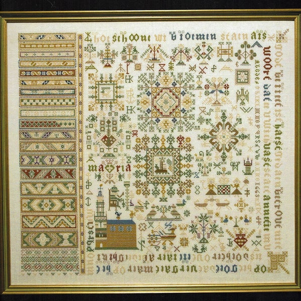Cross Stitch Pattern Sampler - Etsy