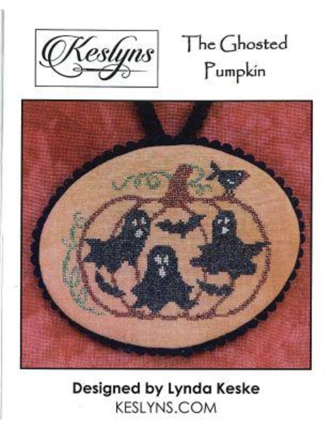 Ghosted Pumpkin by Keslyn's Designs Counted Cross Stitch Pattern/chart ...
