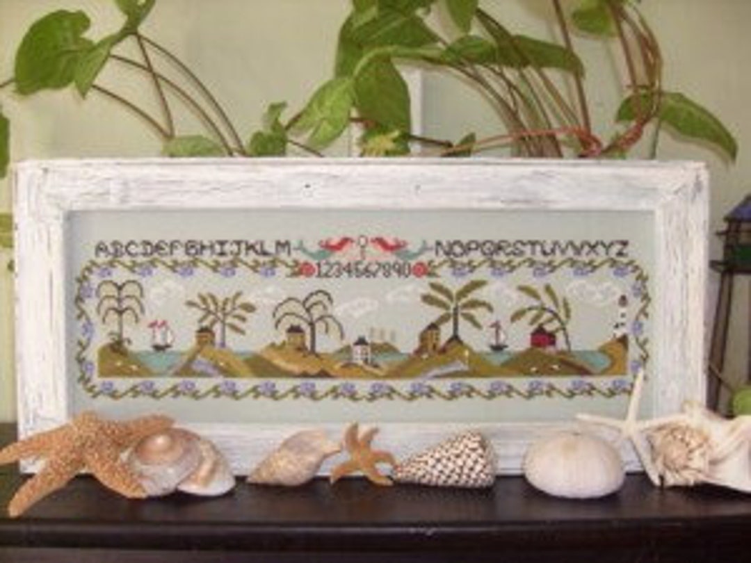 20% OFF Nantucket Summer Sampler by by the Bay Counted Cross Stitch ...