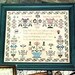 Village Sampler by Prairie Schooler Counted Cross Stitch Pattern/chart ...