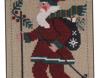 2018 Schooler Santa by Prairie Schooler Counted Cross Stitch | Etsy