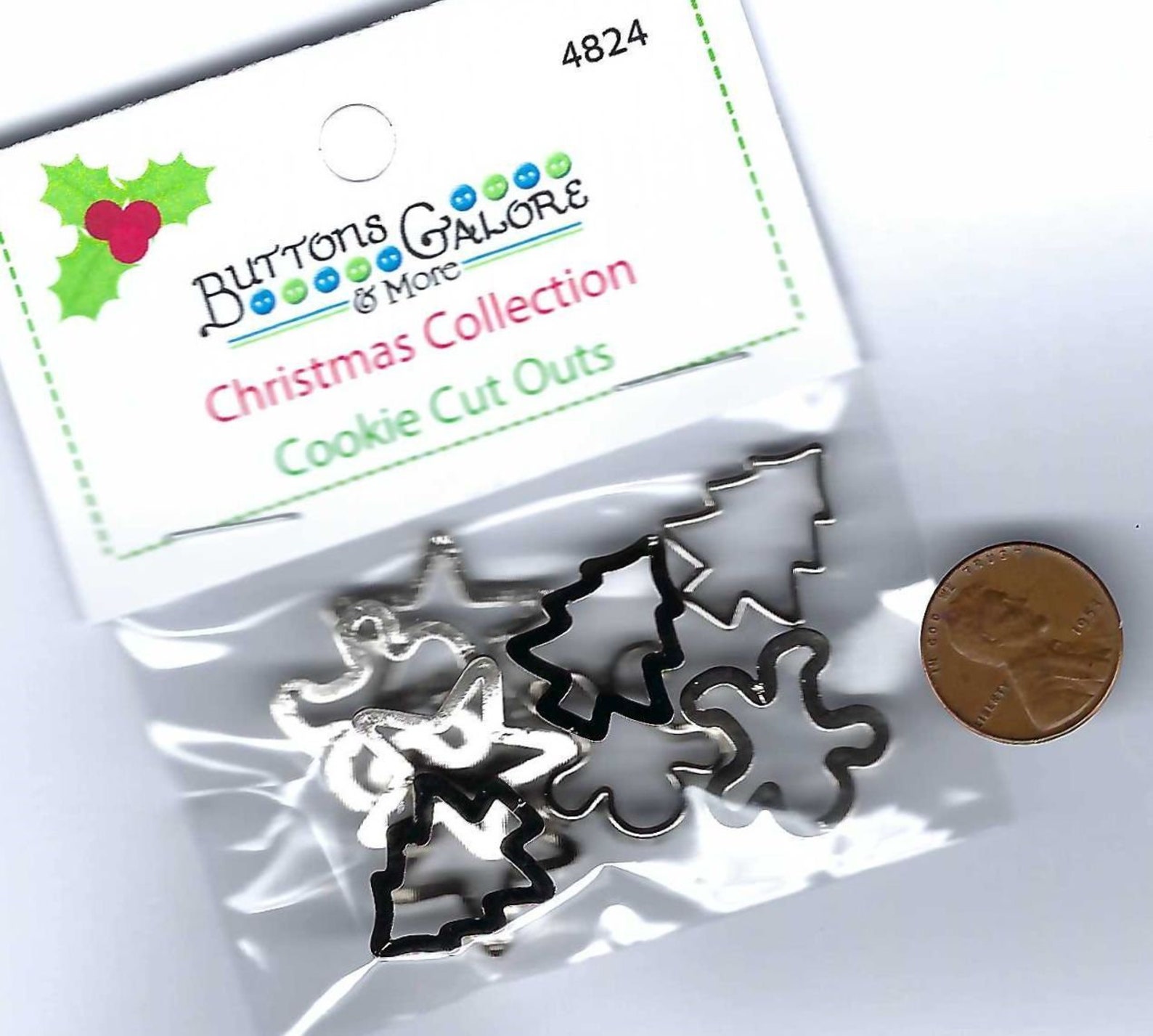 Tiny Cookie Cutouts by Buttons Galore 9 per Package - Etsy