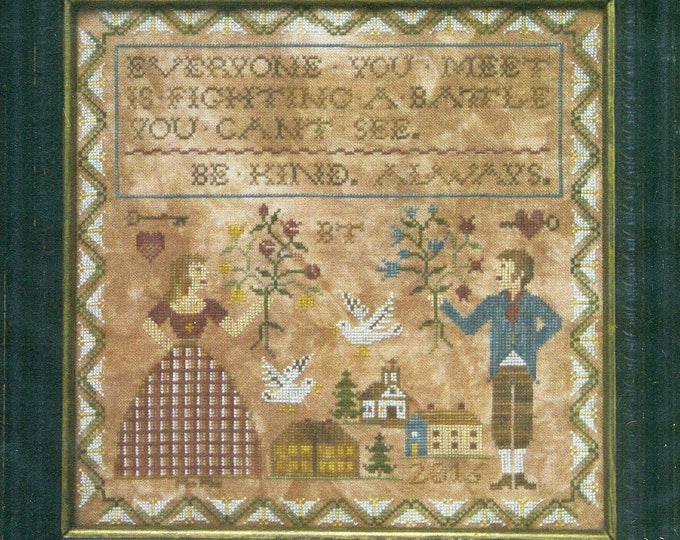 Be Kind Always by Heartstring Samplery Counted Cross Stitch Pattern ...