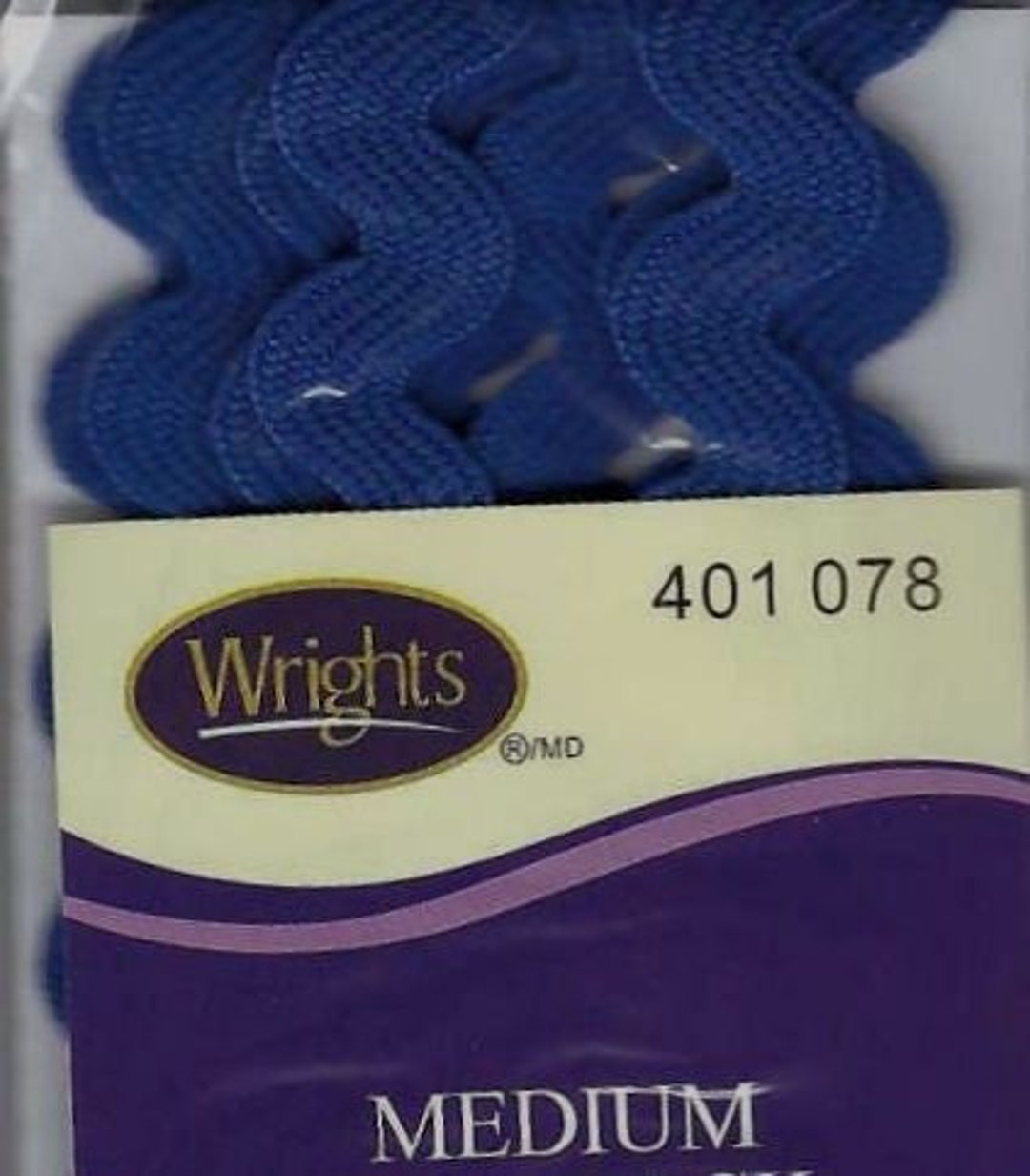 Yale Blue 1/2"rick Rack Medium Rick Rack Embellishment - by Wright Co ...