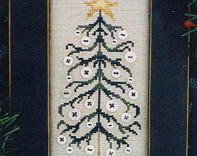 Button Tree by the Drawn Thread Counted Cross Stitch Pattern/chart - Etsy