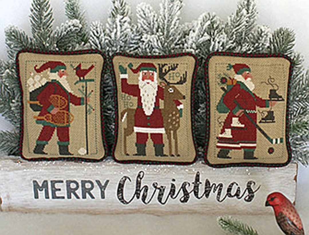 Santas Revisited XI (2009, 2011& 2016) Schooler Santas by Prairie ...