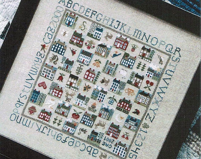 Sampler Game Board by the Drawn Thread Counted Cross Stitch Pattern ...
