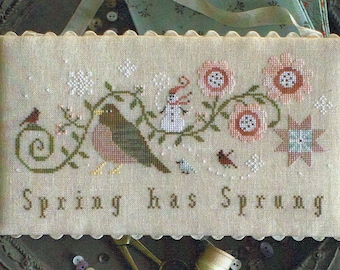 Garden of Eerie Plum Street Samplers Cross Stitch Pattern - Etsy