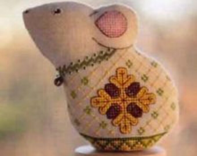 3D Acorn Mouse by Cotton Pixels Counted Cross Stitch Pattern/chart - Etsy