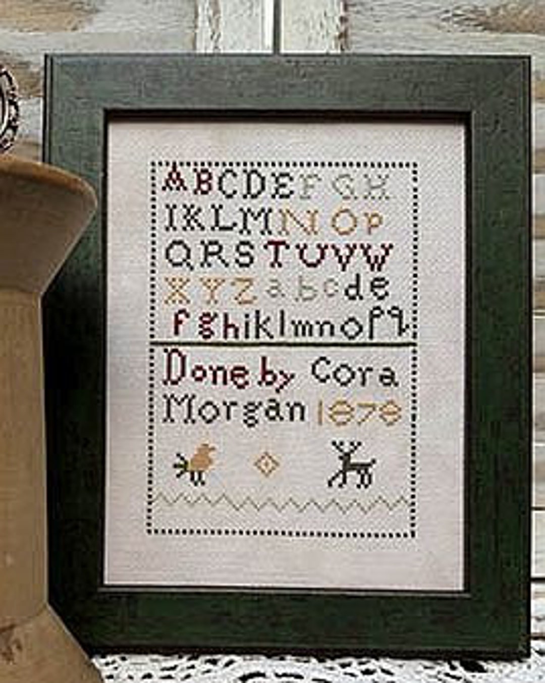 Cora Morgan 1878 by Sambrie Stitches Designs Counted Cross Stitch ...