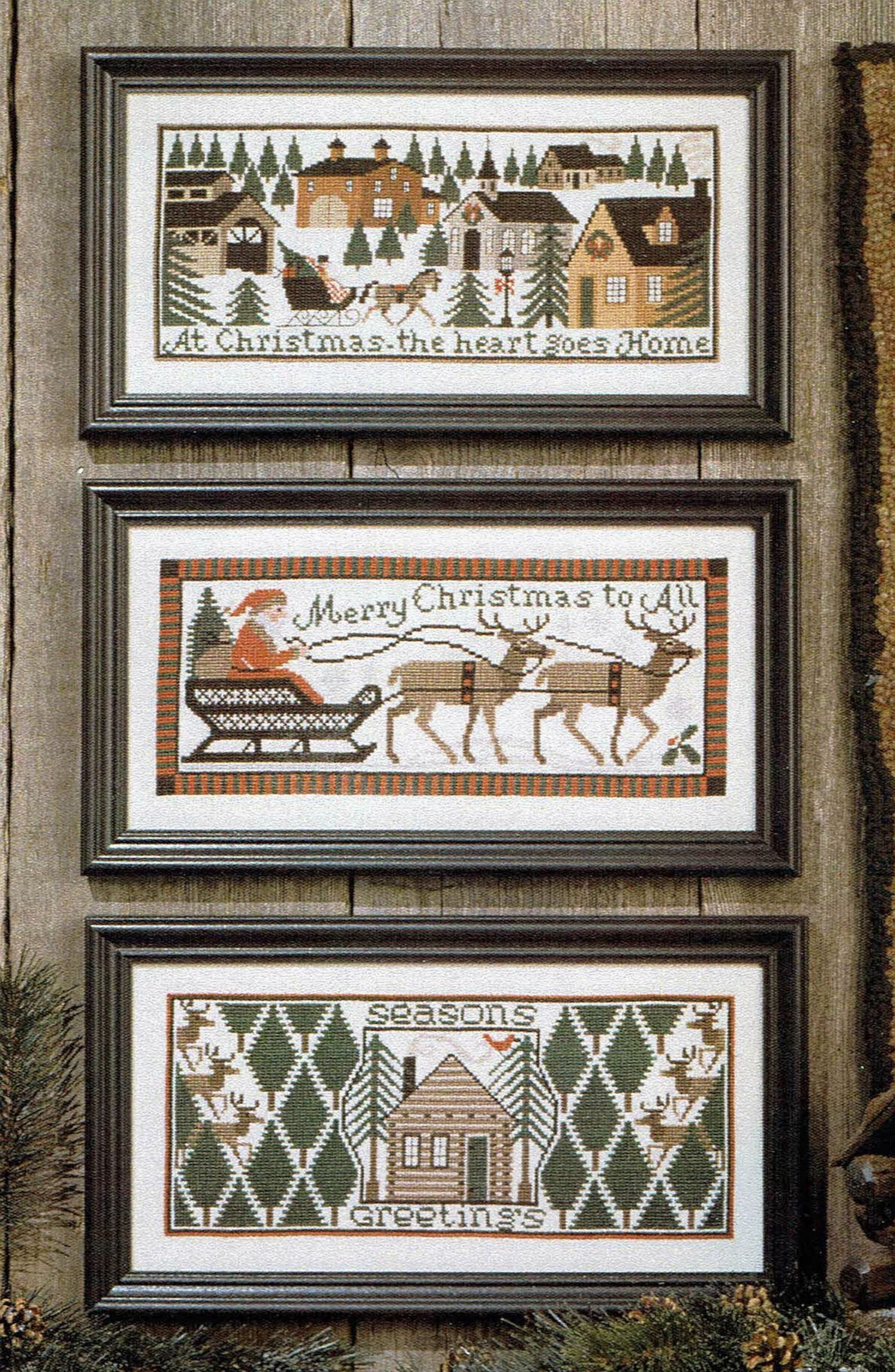 Home for Christmas by Prairie Schooler Counted Cross Stitch Pattern ...