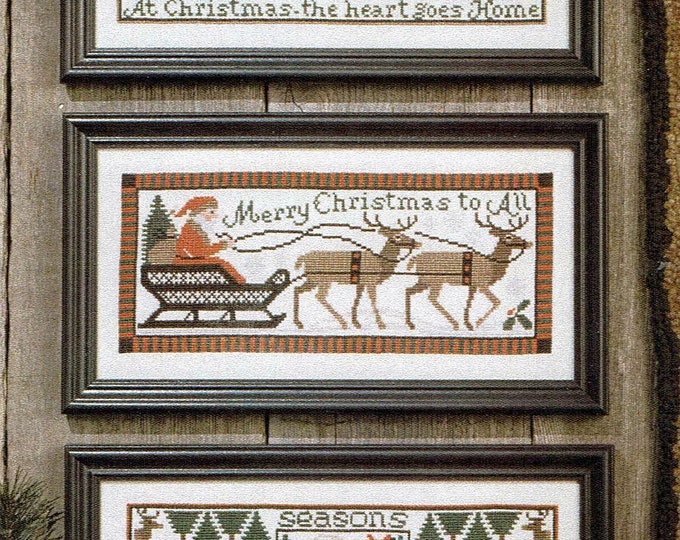 Christmas Village by Prairie Schooler Counted Cross Stitch Pattern ...