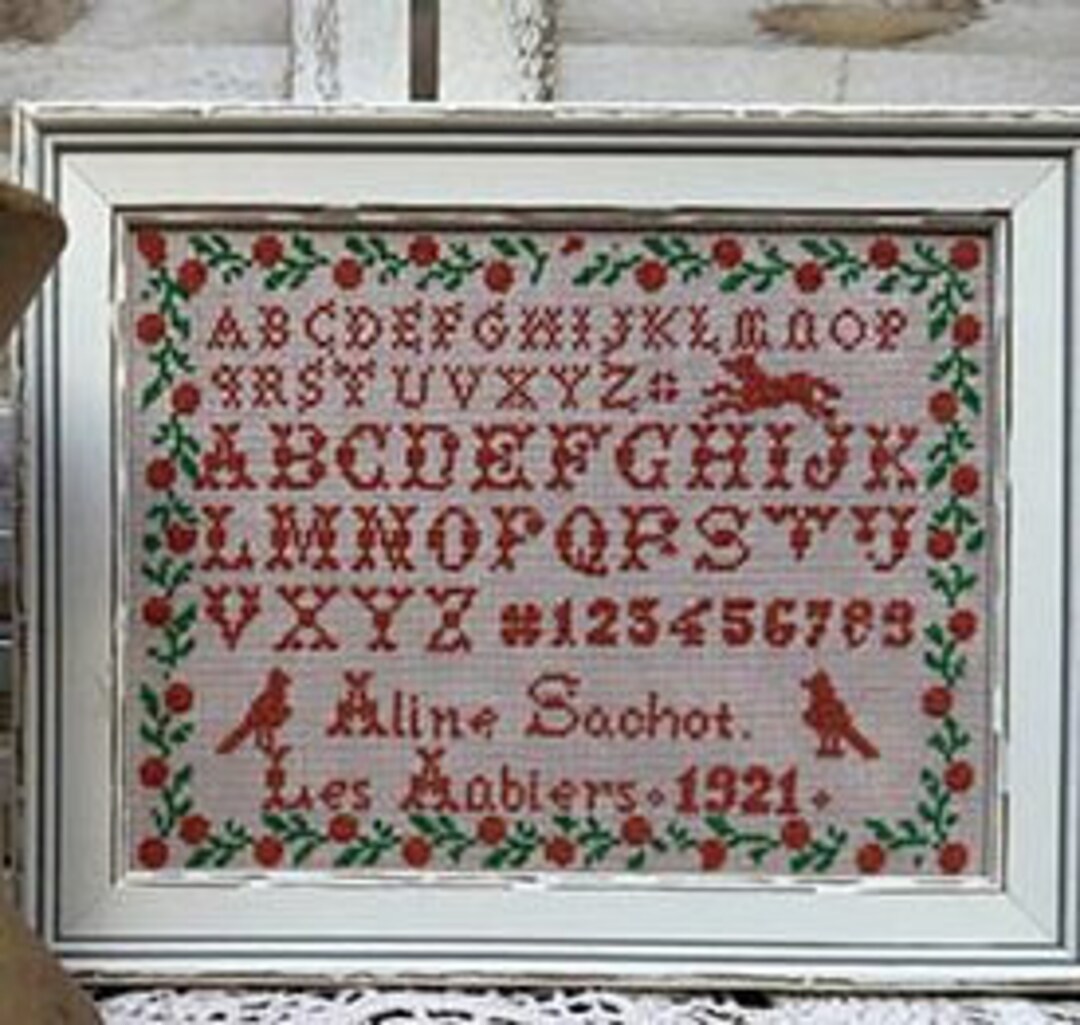 Aline Sachot 1921 by Sambrie Stitches Designs Counted Cross Stitch ...