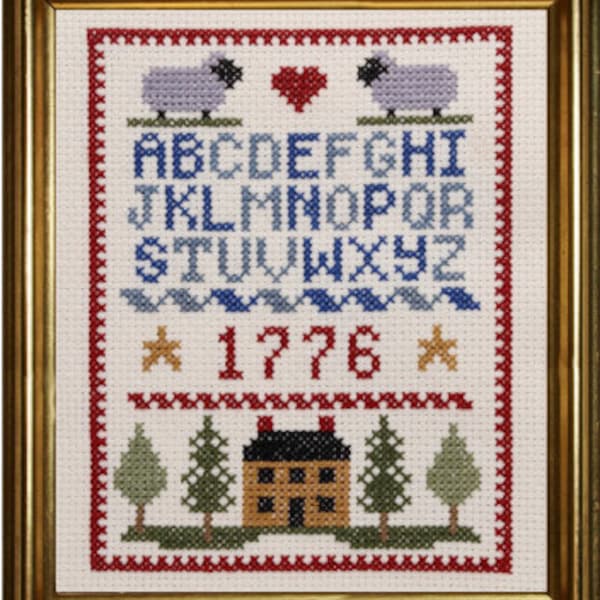 Colonial Sampler - Etsy